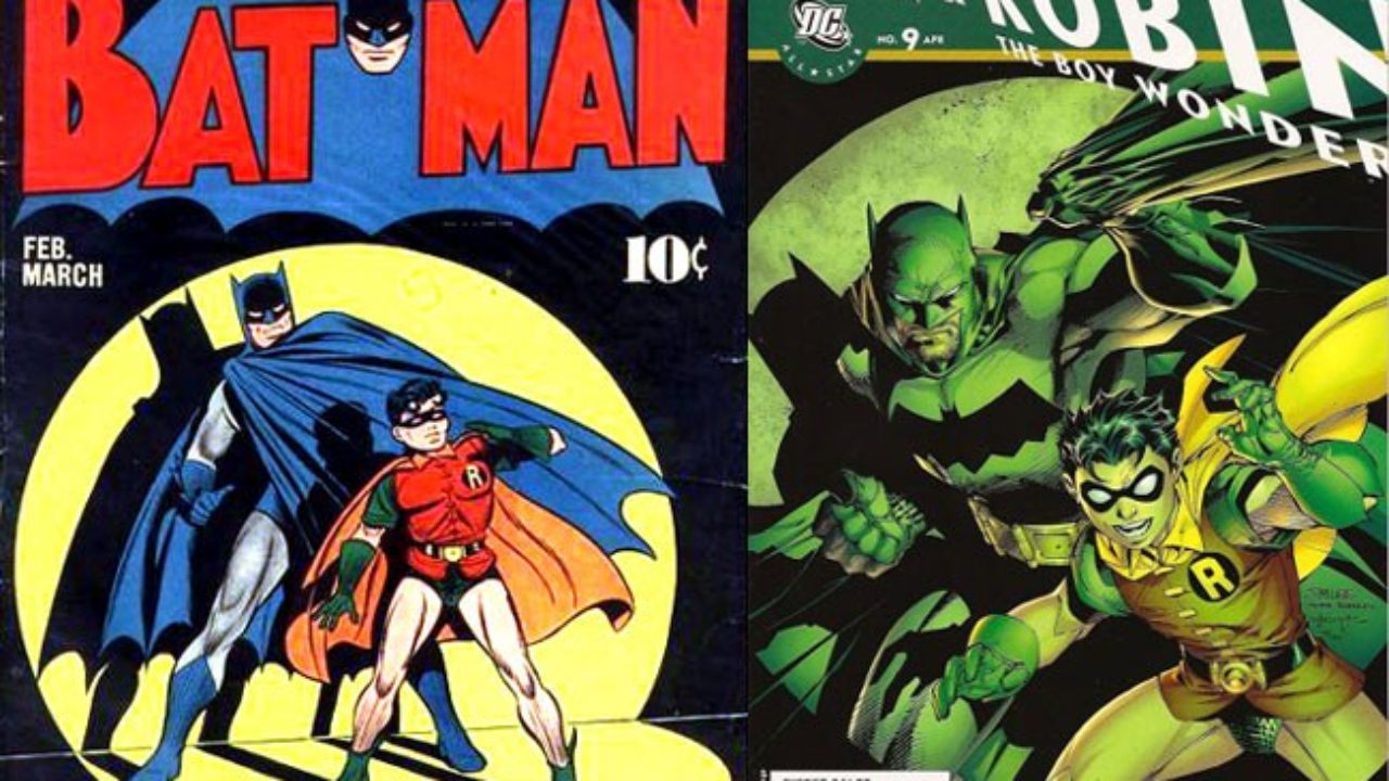 Batman And Robin Comic Cover