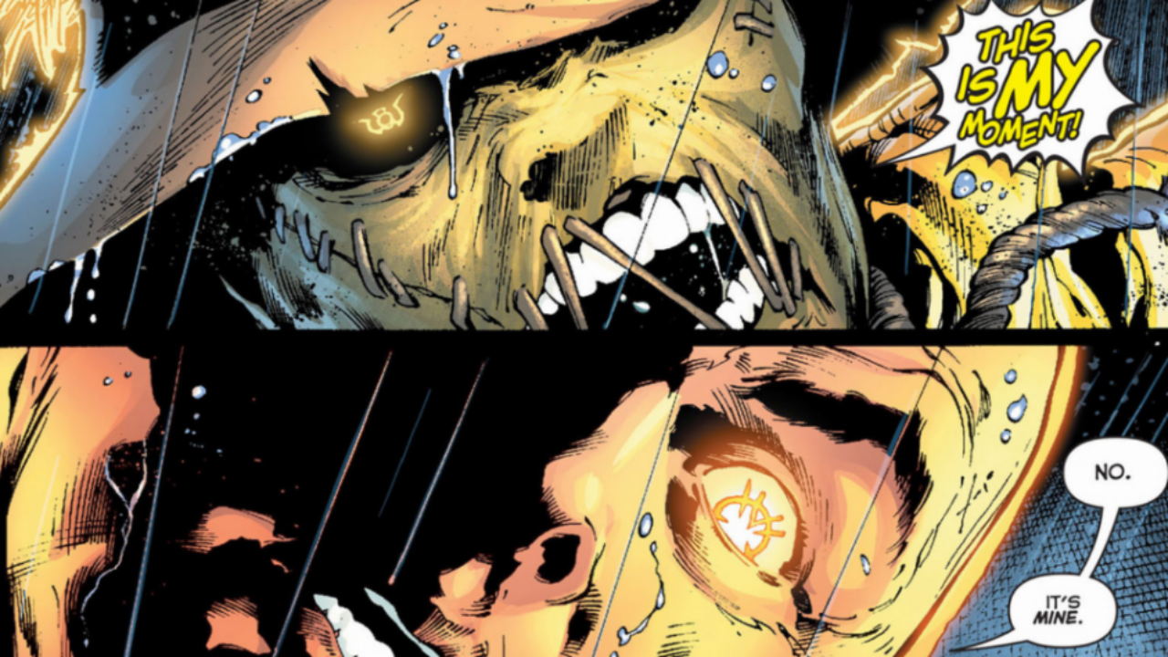 Batman Vs Scarecrow Comic