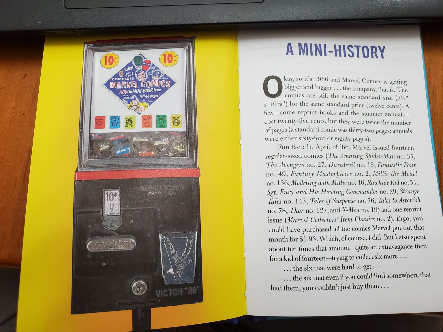 Marvel Mini Books - The World's Smallest Marvel Comics Review! - Comic ...