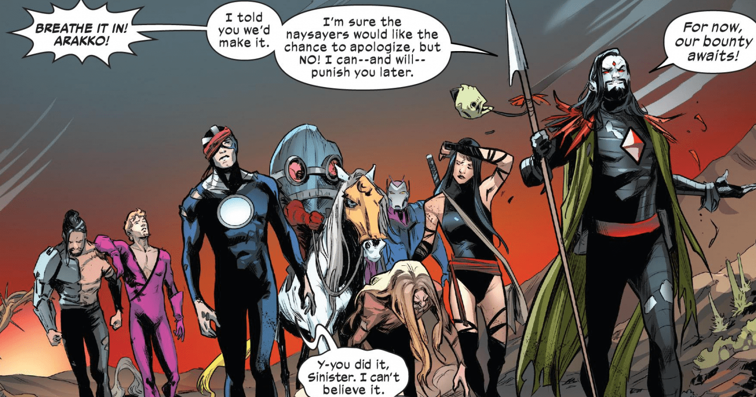 Tarot Reading of X-Men: X of Swords Chapter 18 – Hellions #6! - Comic Book Herald