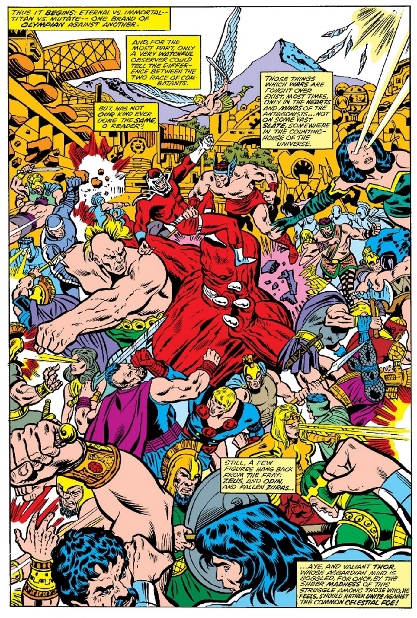 Thor and the Eternals: The Celestials Saga Review! - Comic Book Herald