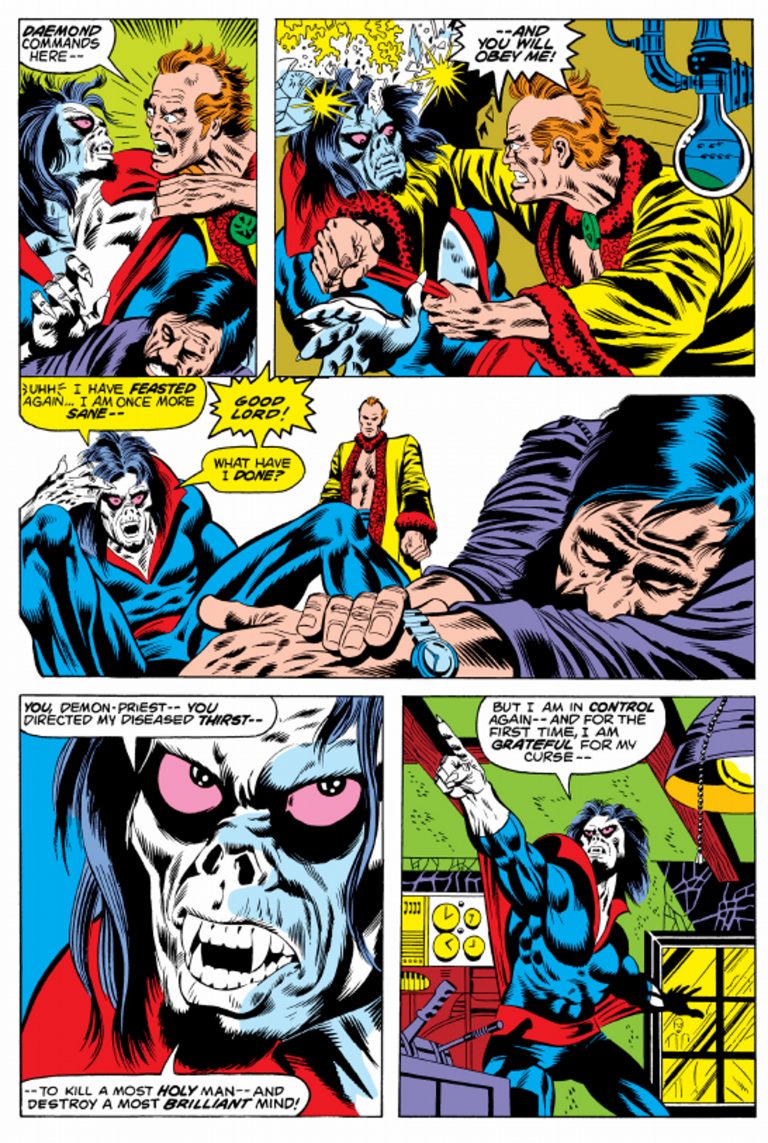 Introducing Michael Morbius in the Morbius Omnibus - Comic Book Herald