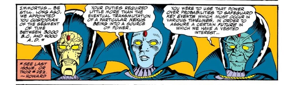 History of the Time Variance Authority & Time Keepers - Comic Book Herald