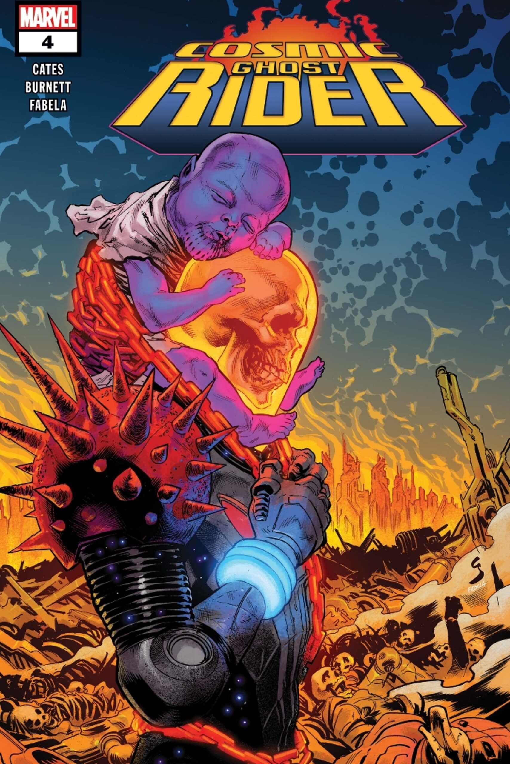 To Kill or Not to Kill Baby Thanos in Cosmic Ghost Rider - Comic Book ...