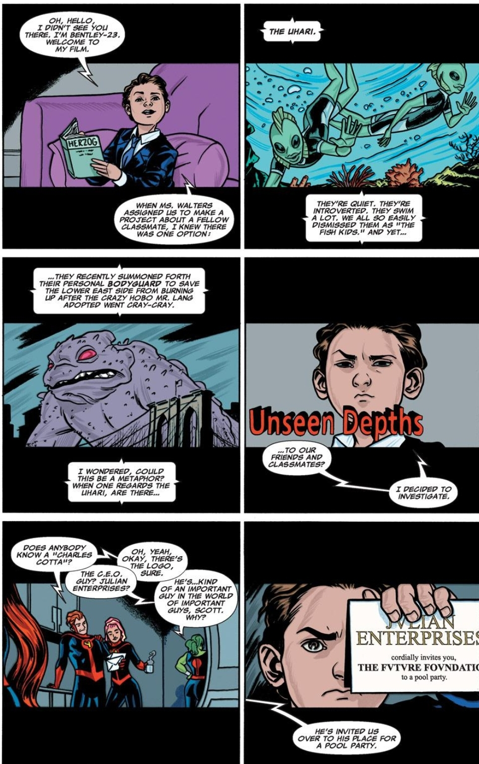 Marvel THEN! FF by Matt Fraction, Mike Allred, & Laura Allred! - Comic ...