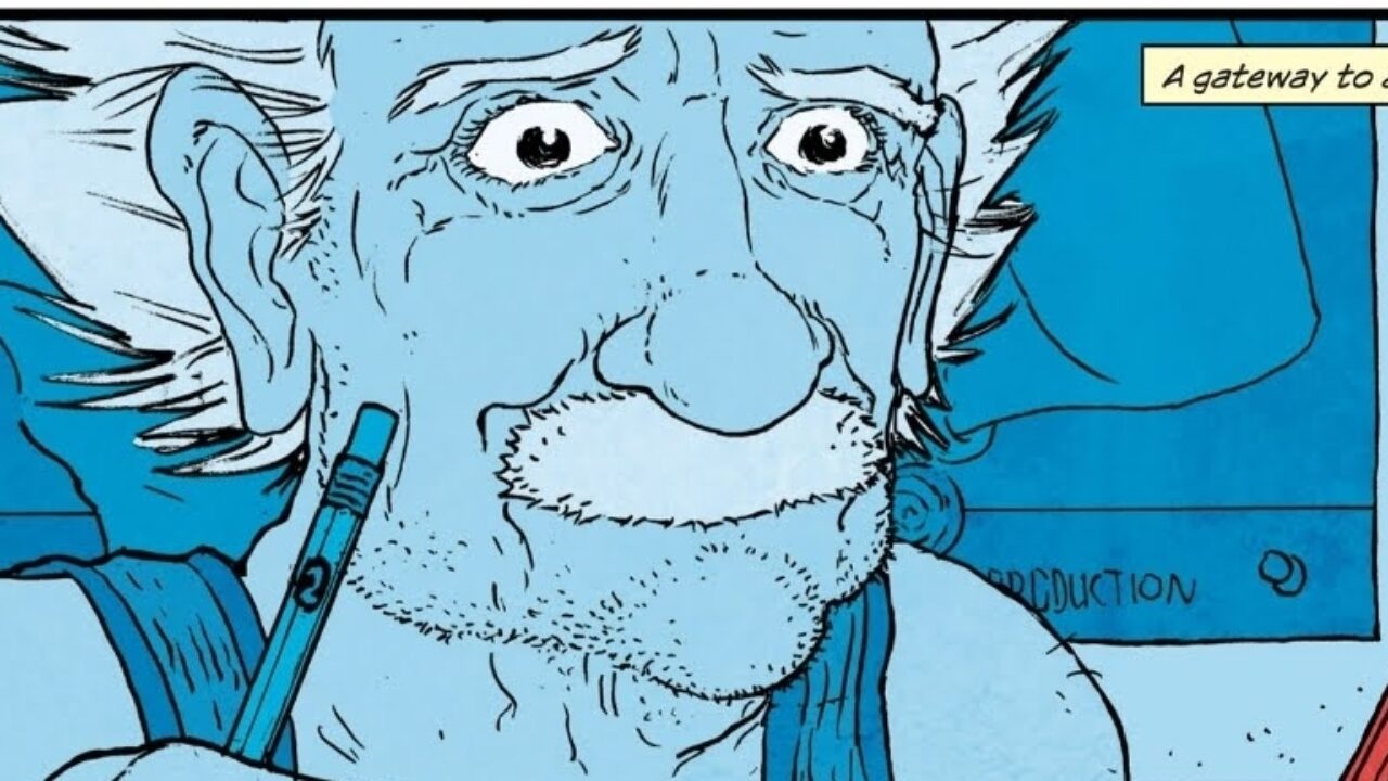 Albert Einstein Comic Strip