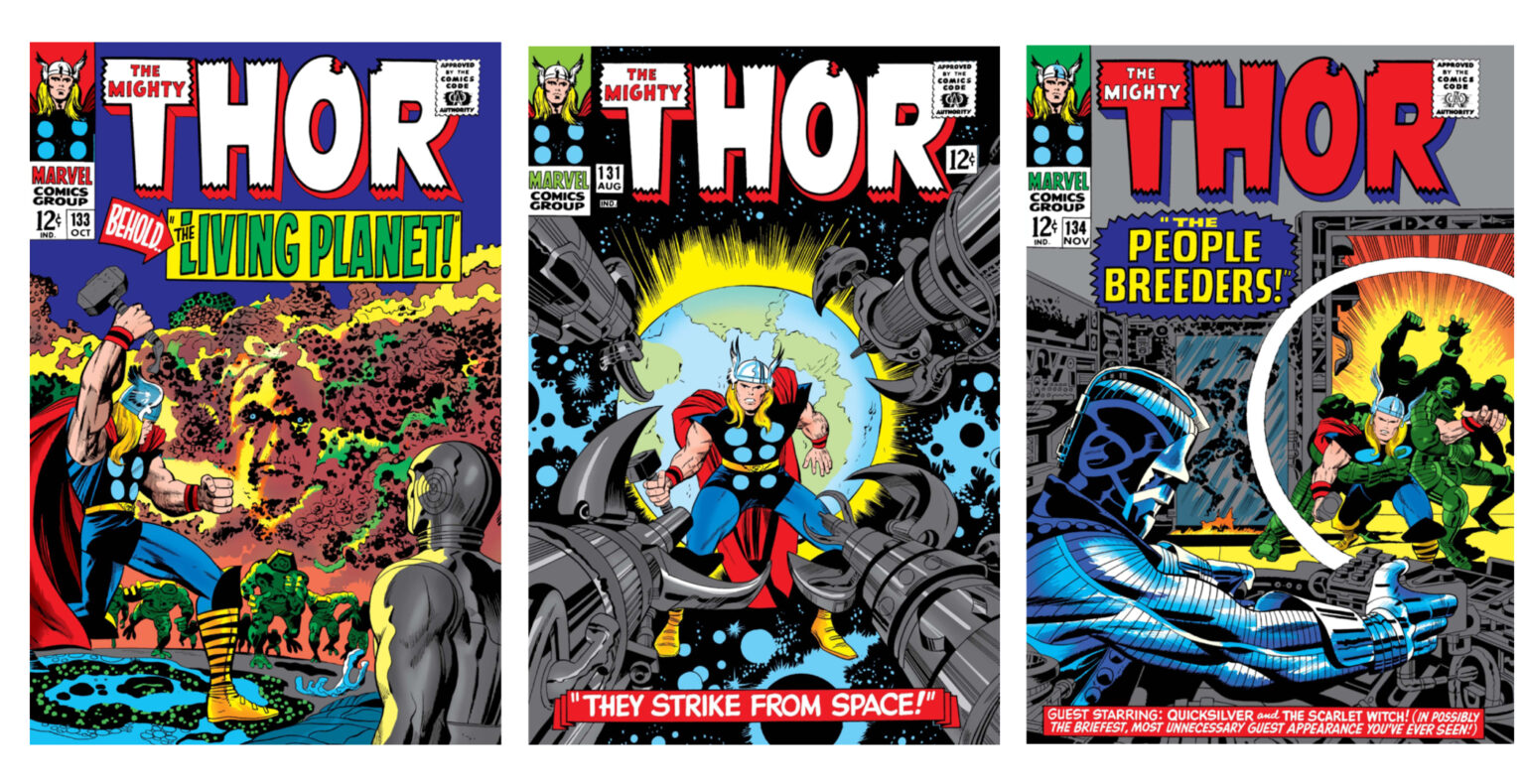 The Evolution of Marvel Cosmic, Part 4: King Kirby & Princeling Thor’s ...